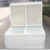 Quality Industrial Fiberglass Window for Corrosive Environments Max Width 1m Customizabl for sale