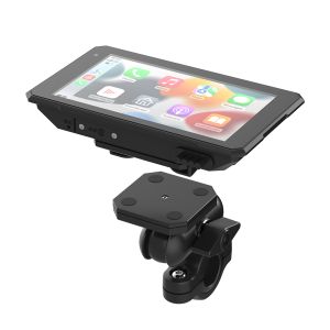 Quality Magnetic detachable model CarPlay portable motorcycle navigation screen 5 Inch for sale