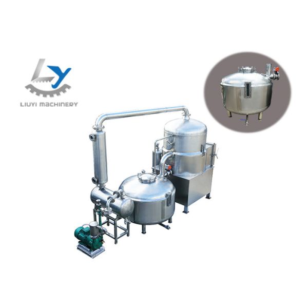 Quality Continuous Type Vacuum Fried Chips Machine with Steam / Thermal Oil Heating for sale