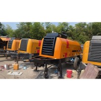Quality Rexroth Used Shacman Stationary Concrete Pump HBT60C 6830×2125×2685mm for sale