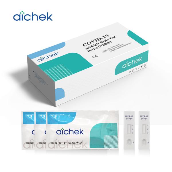 Quality OEM Antibody Rapid Test Kit IgG IgM SARS-COV-19 25 Device / Box for sale