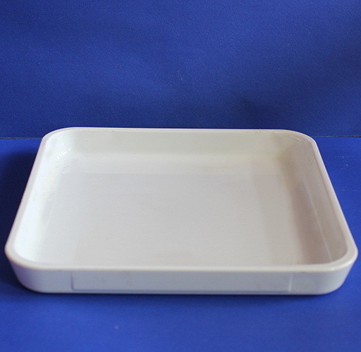 Quality Corundum Mullite Ceramic Tray for Refractory Kiln Battery Cathode for sale
