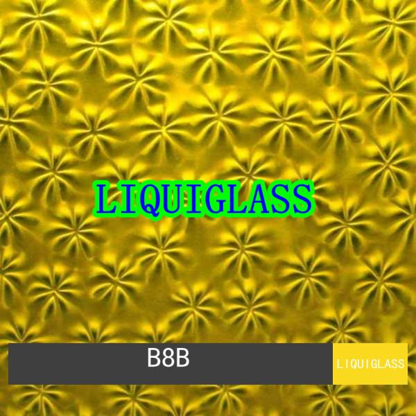 Quality Dynamic Pattern Printed Laminated Glass 2440X1830MM for sale