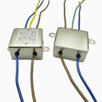 Quality EMI Filter Single Phase Anti-Interference Power Supply 115V /250V /380V CW3L2 for sale