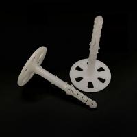 Quality 50mm PE / PP Hammer In Insulation Anchors For House Walls With Heat Resistant for sale