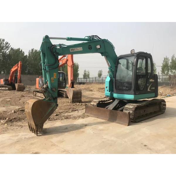 Quality Second Hand Kobelco SK70SR Used Crawler Excavator With 3 Ton Rated Loading for sale