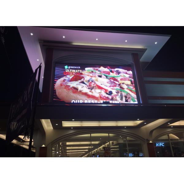 Quality Ultra-Thin Light Outdoor Led Billboard RGB 7800cd/Sqm for sale