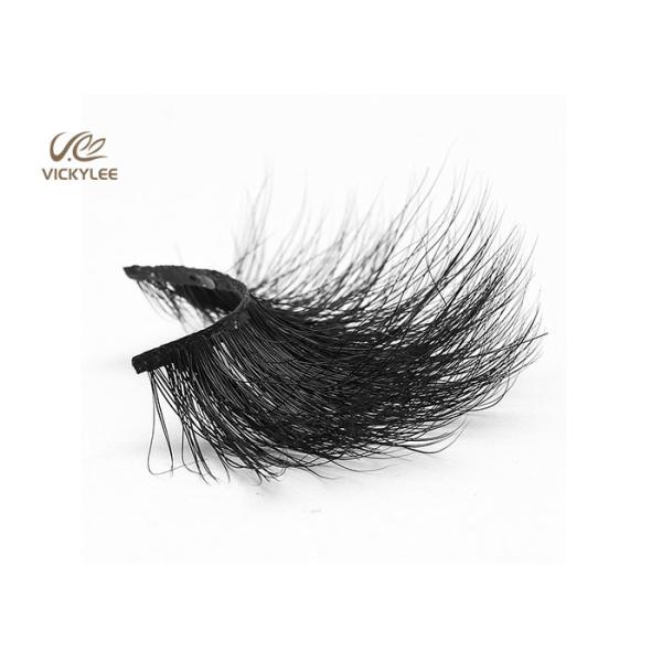 Quality No Glue Inside Flower Shaped 25MM 7D Volume Lashes for sale