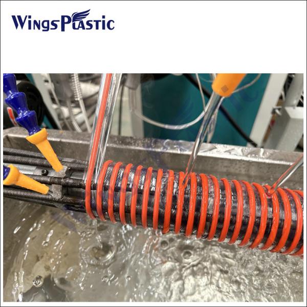 Quality PVC Spiral Suction Hose Extrusion Machine Line For Production Of Spiral PVC for sale