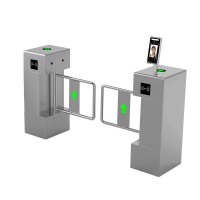 Quality Durable 304 Stainless Steel Swing Turnstile with 900mm Arm Length and DC 24V Motor for sale