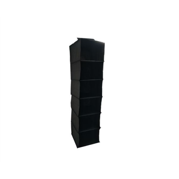 Quality Foldable Heavy Duty 6 Shelf Hanging Closet Organizer for sale