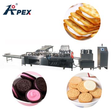 Quality Industrial Filling Chocolate / Biscuit Sandwiching Machine Automatic for sale