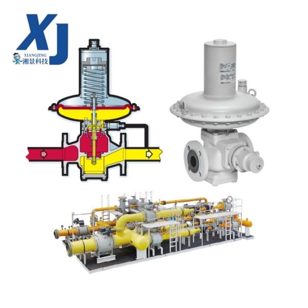 Quality Itron RB4000 Industrial Pressure Regulator Factory Pressure Control Valve for Pressure Regulating Station for sale