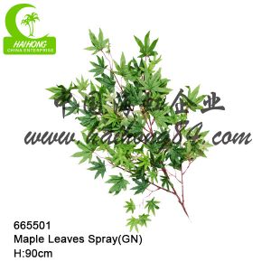 Quality No Nursing 90cm Artificial Tree Branches , Faux Maple Leaf Branch Easy To Care for sale