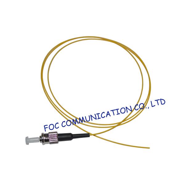 Quality Hytrel ST Single Mode Fiber Pigtail WAN / Premise Installations , Low Insertion Loss for sale