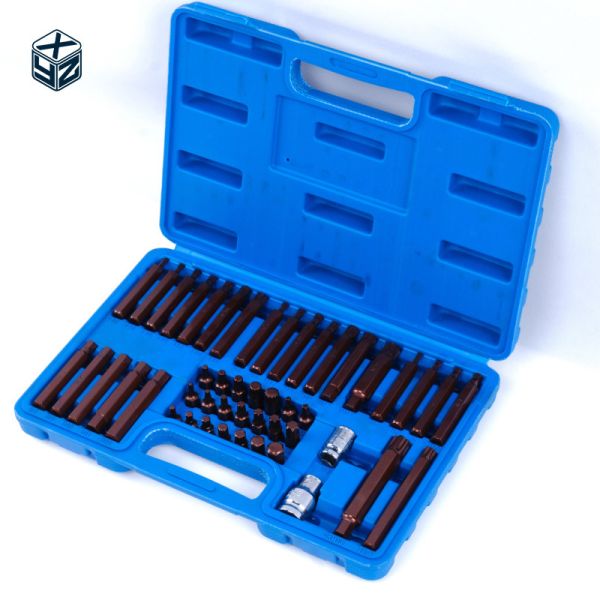 Quality Multifunctional 48pcs S2 Plastic Box Bits Set in Natural Finish for Precision for sale