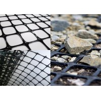 Quality Anti Corrosion High Durability 100m Biaxial Plastic Geogrid for sale