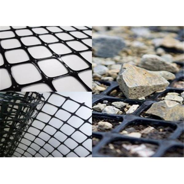 Quality Anti Corrosion High Durability 100m Biaxial Plastic Geogrid for sale