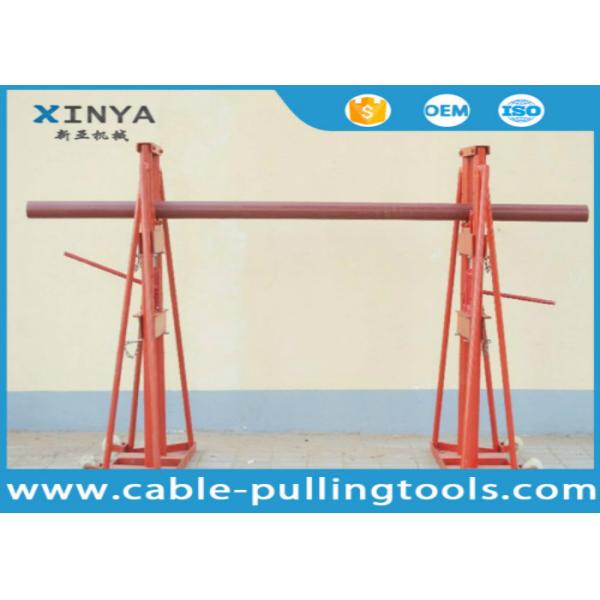 Quality 15T - 20T Cable Handling Equipment / Cable Drum Hydraulic Reel stand for sale