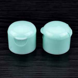 Quality Light Green PP Reusable Round Screw Cap , 20/410 Flip Top Cap for sale
