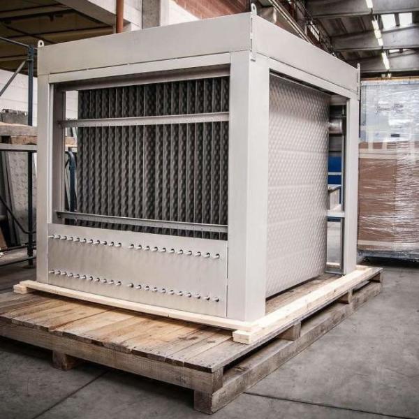 Quality Energy Saving 2x5m Thermo Plate Falling Film Chiller for sale