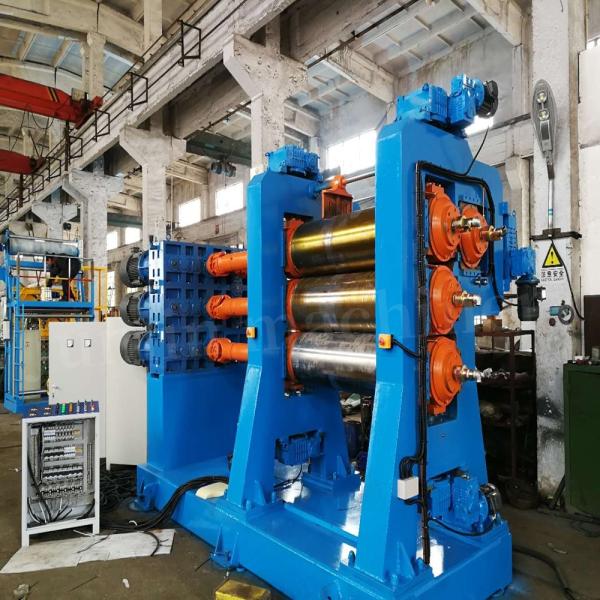 Quality Customized Four Roll Rubber Calender Machine For Rubber Compounding for sale
