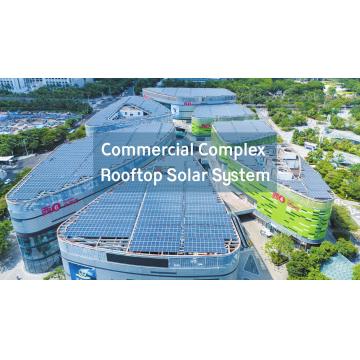 Commercial Distributed Rooftop Solar System Commercial Complex
