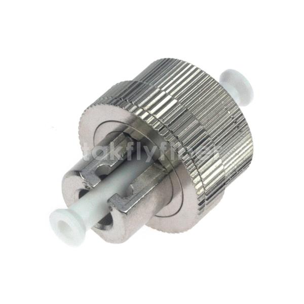 Quality Female Female Low Return Loss Fiber Optic Attenuator LC Adjustable SM 0db 30db for sale