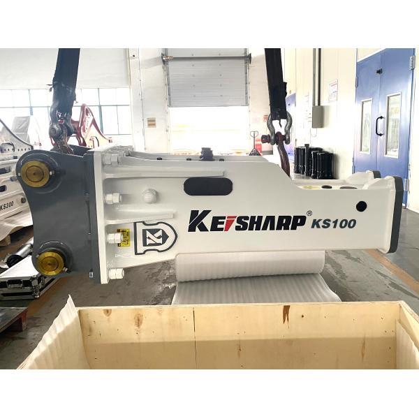 Quality KS550 200mm Chisel Box Type Excavator Hydraulic Breakers For Mining / Metallurgy for sale