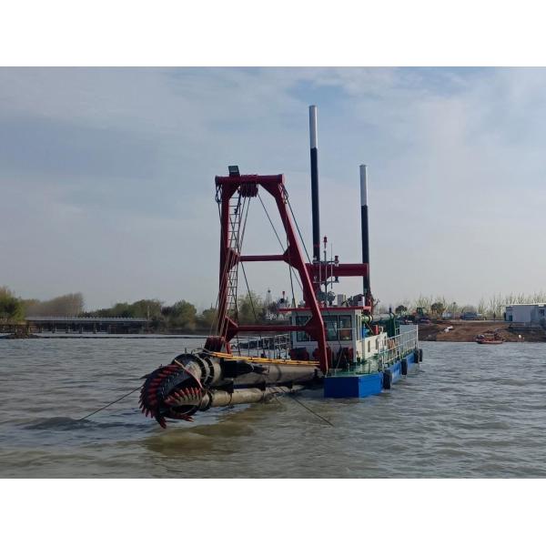 Quality 43M Capacity Mud Dredger Vessel 500 Cubic Meters Per Hour GPS Navigation System for sale