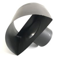 Quality Twin Wall Black Chimney Pipe , 6 Single Wall Stove Pipe Unshielded Minimum for sale