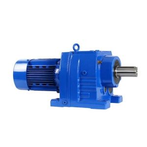 Quality High Torque R Series Straight Shaft Helical Gearbox Speed Reducer with RF17 for sale