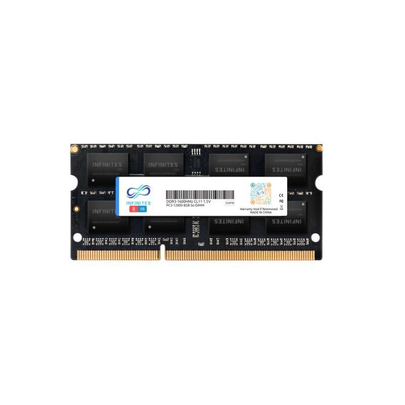 DDR3 204pin 4GB 1600MHz SODIMM PC-12800 1.35V Non Ecc Gen 3 Memory Consumer Garde Memory Module