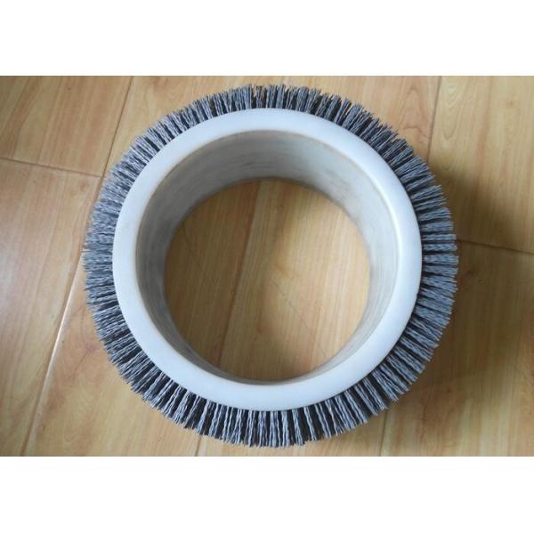 Quality Abrasive Nylon Cylinder Brushes Fit Rolling Mills And Coils Treatment for sale