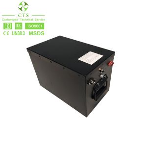 Quality 2500 Cycles 48V 100Ah Solar Storage Lithium Battery 14.4KWH IP65 Waterproof for sale