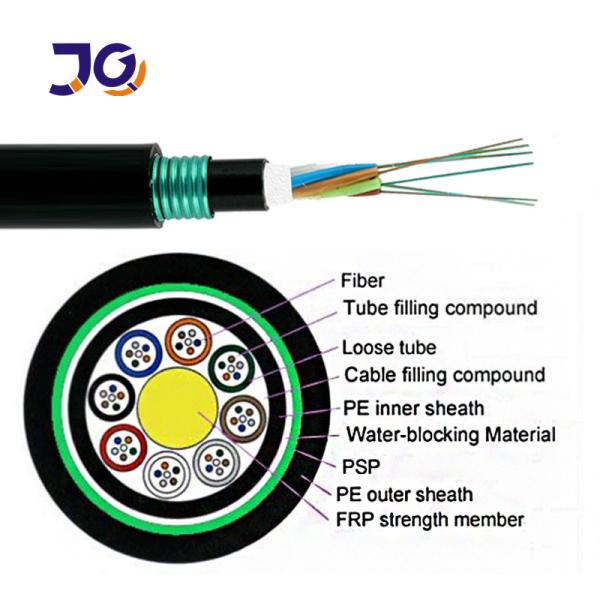 Quality Non-Metal GYFTY53 Underground Fiber Optic Cable for sale