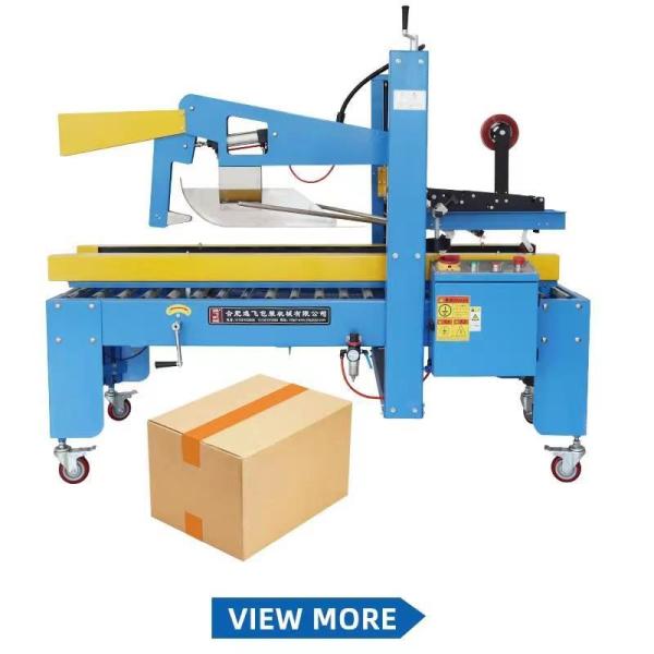 Quality Automatic Flaps Sealing Machine for Food Industry Packing Line Carton Case Box for sale