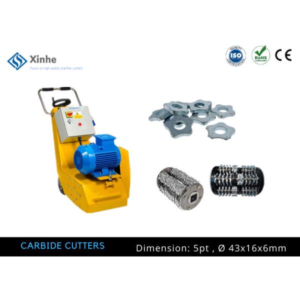 Quality 280mm Deck Concrete Scarifier Machine Scanmaskin Ferox 260 Frezerovalnye Mashi for sale