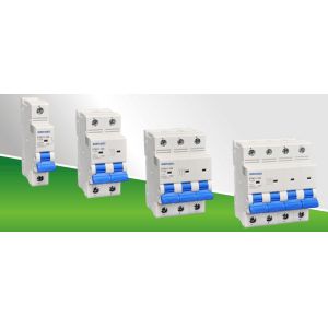 Quality 125A C curve Mini Circuit Breaker 3 Pole Mcb 400V High Breaking Capacity 18mm for sale