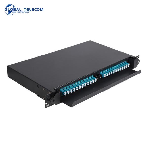 Quality Odf Fiber Optic Patch Panel Wall Mounted 12 24 48 96 144 Port for sale
