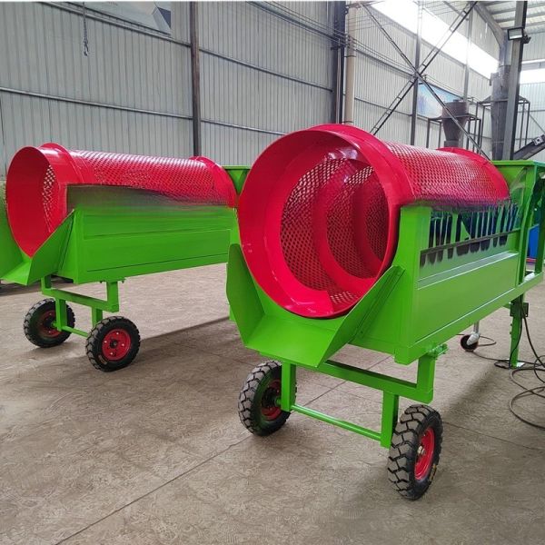 Quality Easy to Operate 15-90 Square Meter Automatic Trommel Screen Drum Sieve Separator for sale