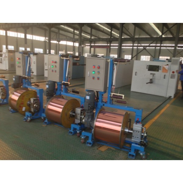 Quality Pneumatic Fasten Wire Double Twist Bunching Machine Shaftless Bobbins Active Pay for sale