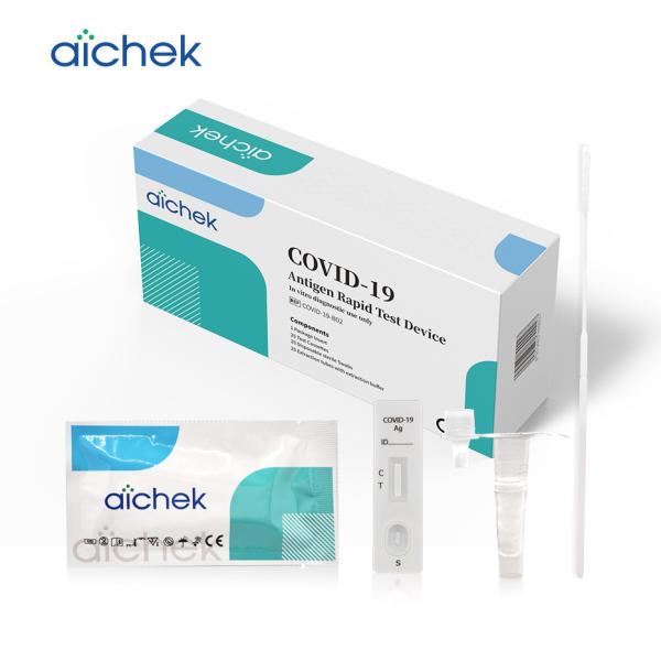 Quality ODM Rtk Nasal Swab Test Kit Antigen Detection Kit For Nasal Swab Use 1 Kit for sale