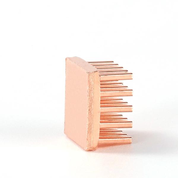 Quality PC CPU Pure Copper Heat Sink Multipurpose Sand Blasting Surface for sale
