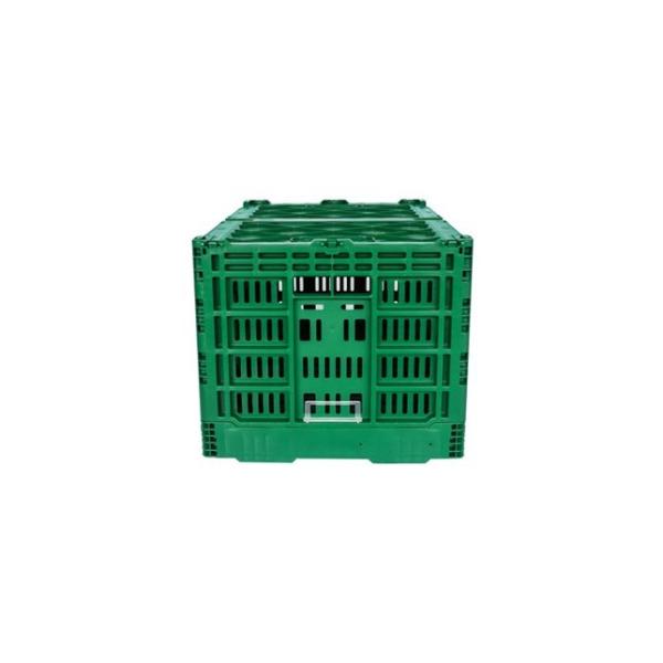 Quality 3.4kg 100% Virgin PP Heavy Duty Fruit And Vegetable Plastic Crates for sale