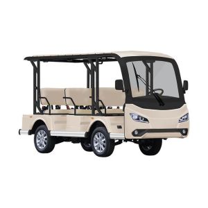 Quality 8 Passenger Electric Sightseeing Car With Trojan Battery Curtis Controller for sale
