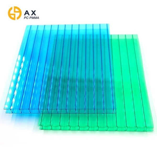 Quality 6000mm Length 20mm Polycarbonate Hollow Sheet for sale