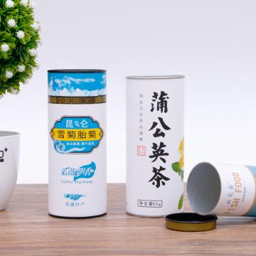 Quality Lightweight Recyclable Wine Gift Tube , Cardboard Packaging Tube With Gold for sale
