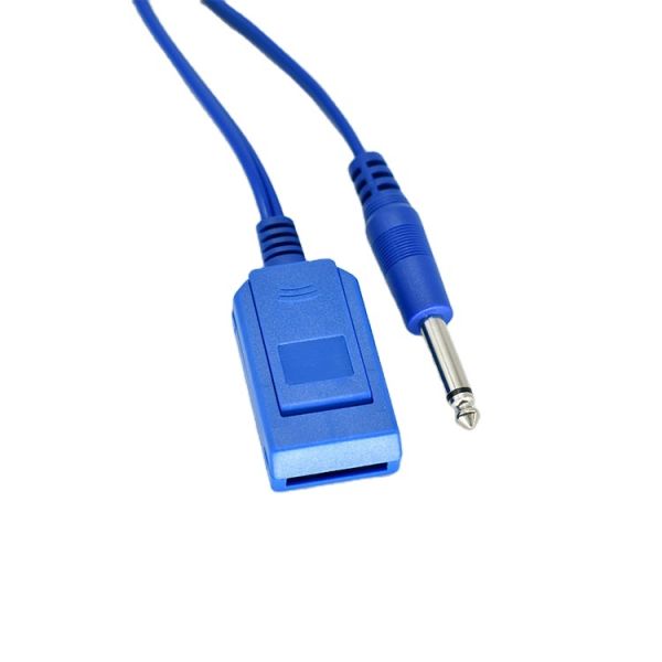 Quality Patient Return Electrode Cable 6.3mm Plug Electric Knife Negative Plate Grounding Pad Medical Consumables 2.8m CE Certified for sale