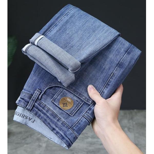 Quality Garment Manufacturer Fashion Big Loose Relaxed Straight Leg Jeans for sale